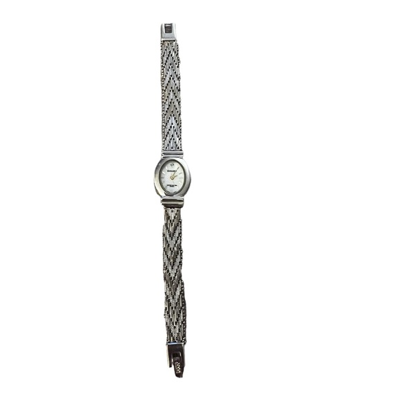 Sharp | Accessories | Sharp Stainless Steel Genuine Diamond Watch ...
